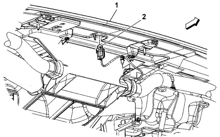 Removal and installation the light sensor (Chevrolet Tahoe 2 and 3 2000 ...